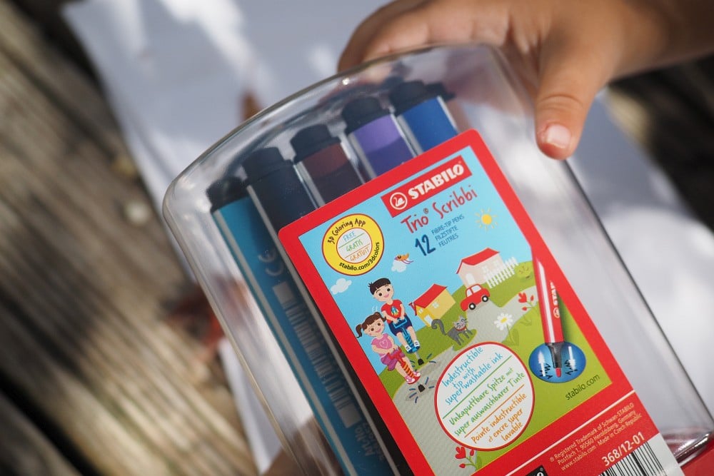 Mit STABILO Trio Scribbi den Herbst gestalten | Mama mal 3